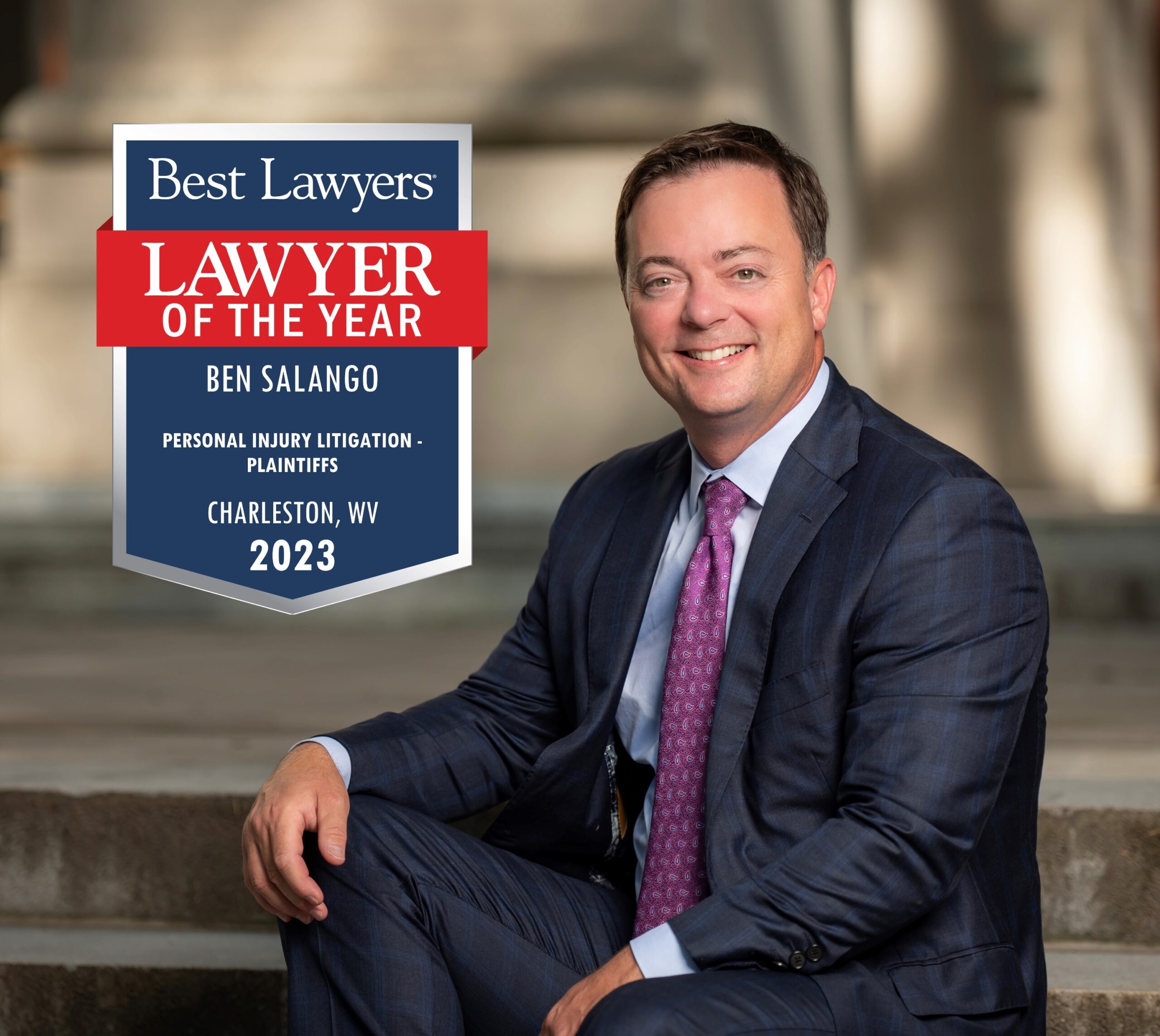 Ben Salango voted "Lawyer of the Year" by his peers.